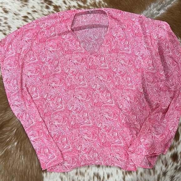 Lauren James | Tops | Lauren James Tunic Top Or Swim Cover Up | Poshmark